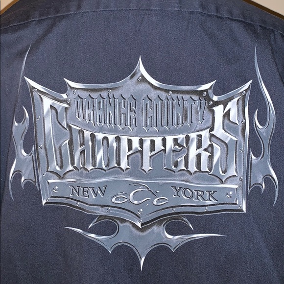 OCC Choppers | Shirts | Orange County Choppers Button Down Shirt | Poshmark